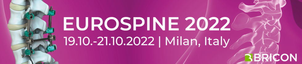 Visit us at EUROSPINE 2022 | Bricon